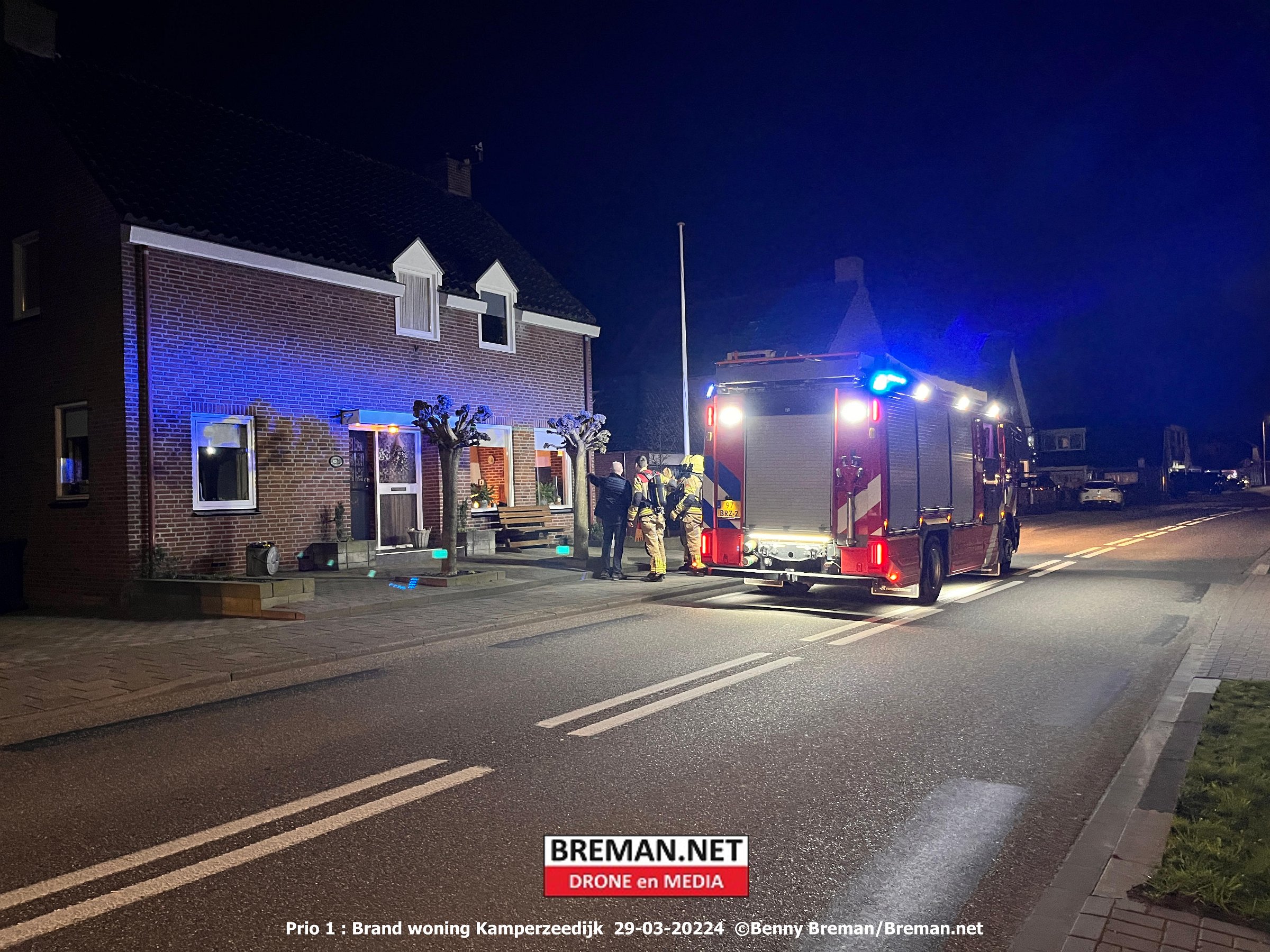 Prio 1 brand woning Kamperzeedijk